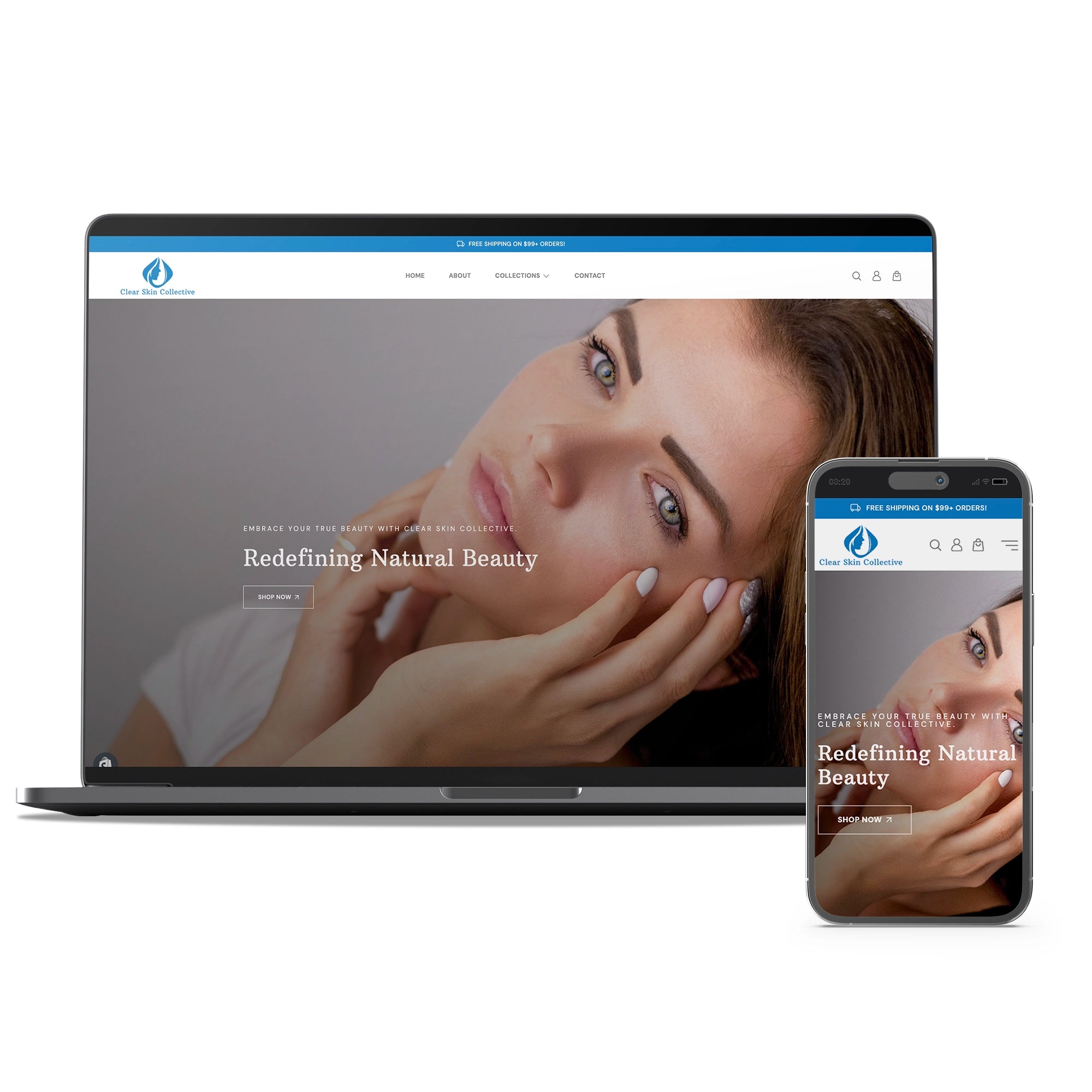 Skincare Products | Pre-Built Shopify Dropshipping Store